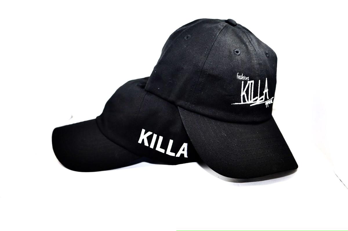KILLA LOGO CAP BLACK | Fashion KILLA Apparel
