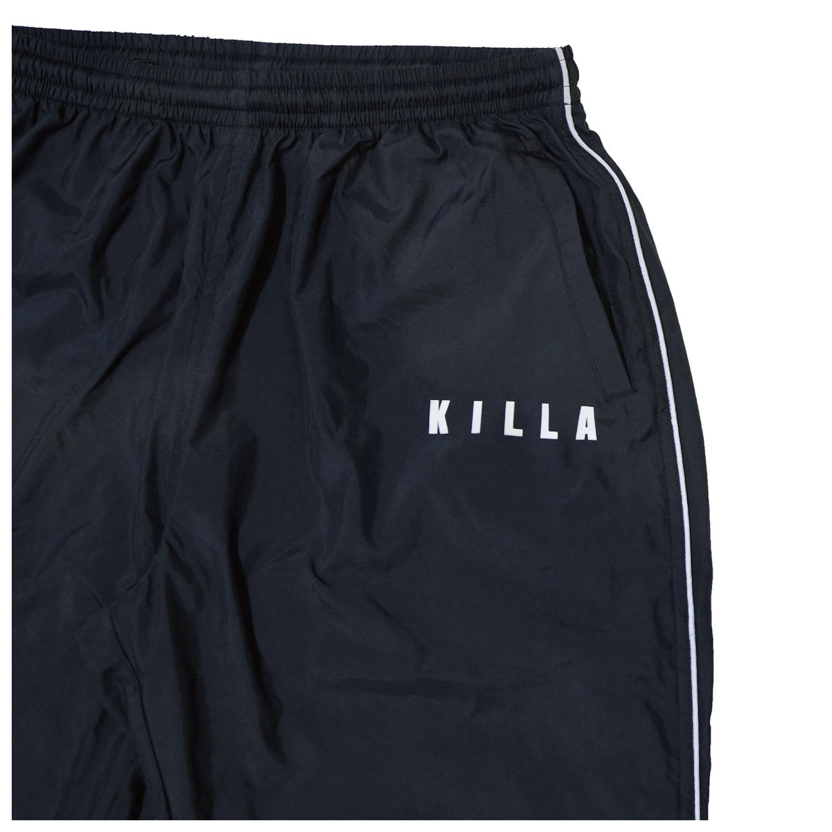 KILLA WINDBREAKER PANTS BLACK | Fashion KILLA A...