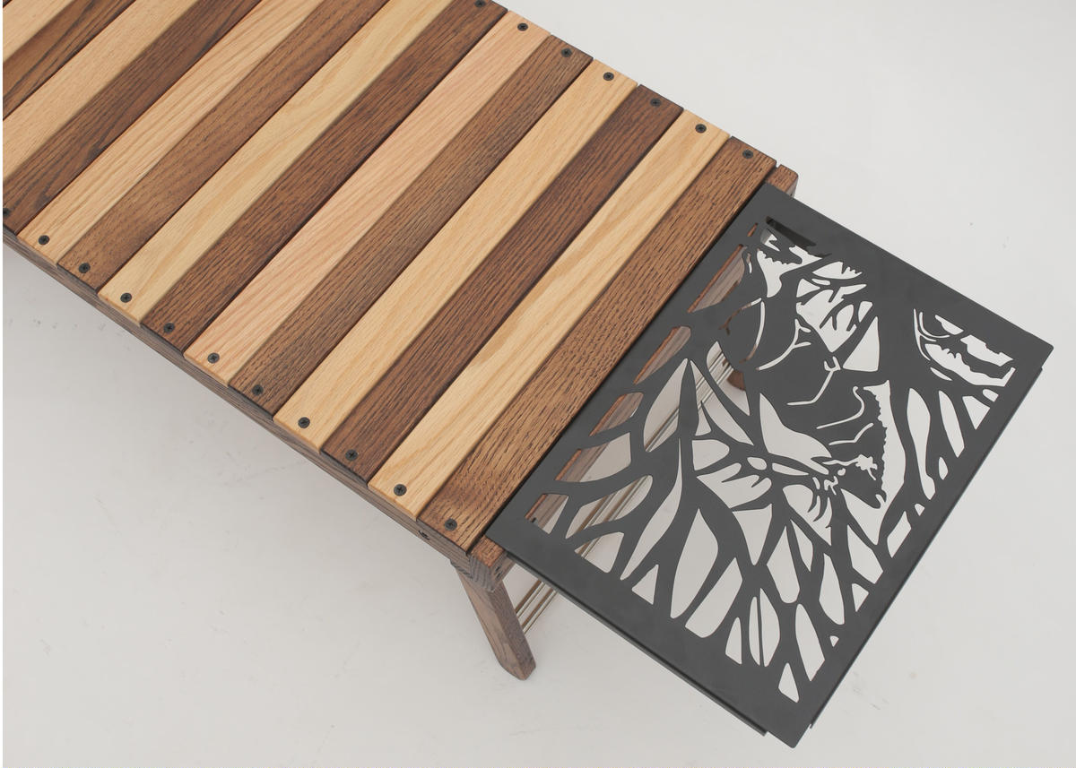 ゼブラテーブル | KIMICAMP