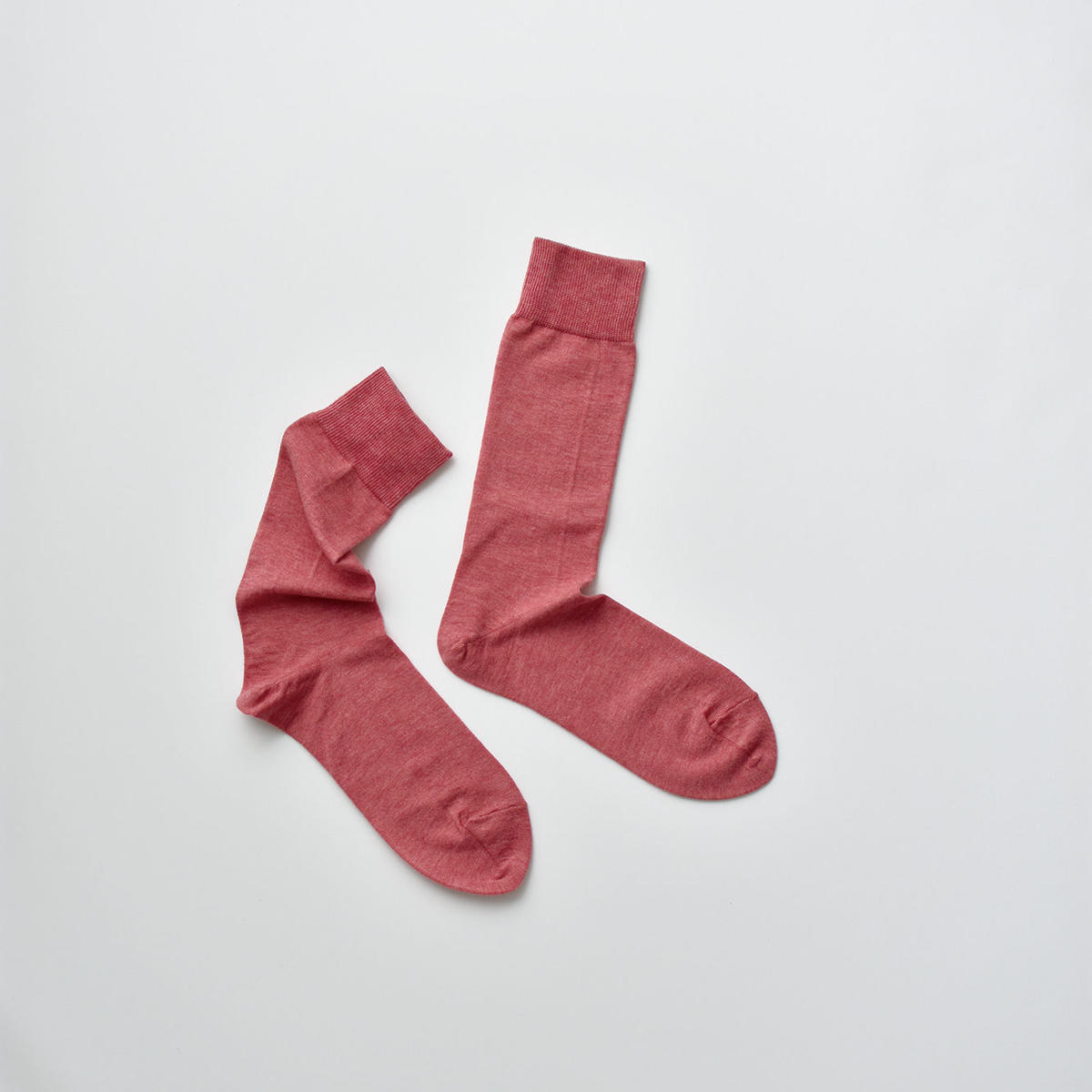 COTTON SOCKS / 22-24cm Coral | K I M U R A