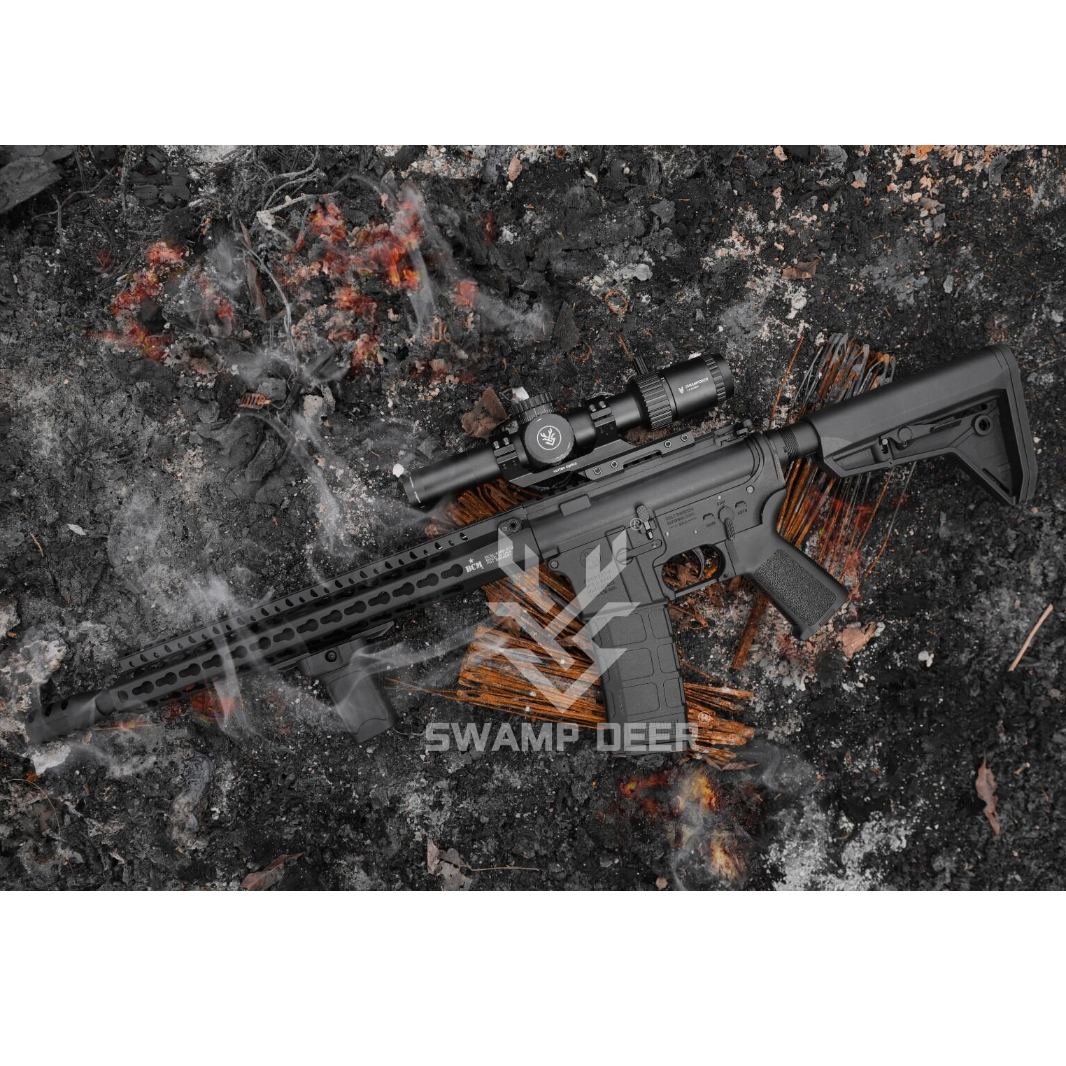 SWAMP DEER OPTICS 1.2-6X24mm IR ショートスコープ（実銃対応規格...