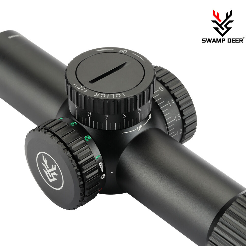 SWAMP DEER OPTICS 1.2-6X24mm IR ショートスコープ（実銃対応規格...