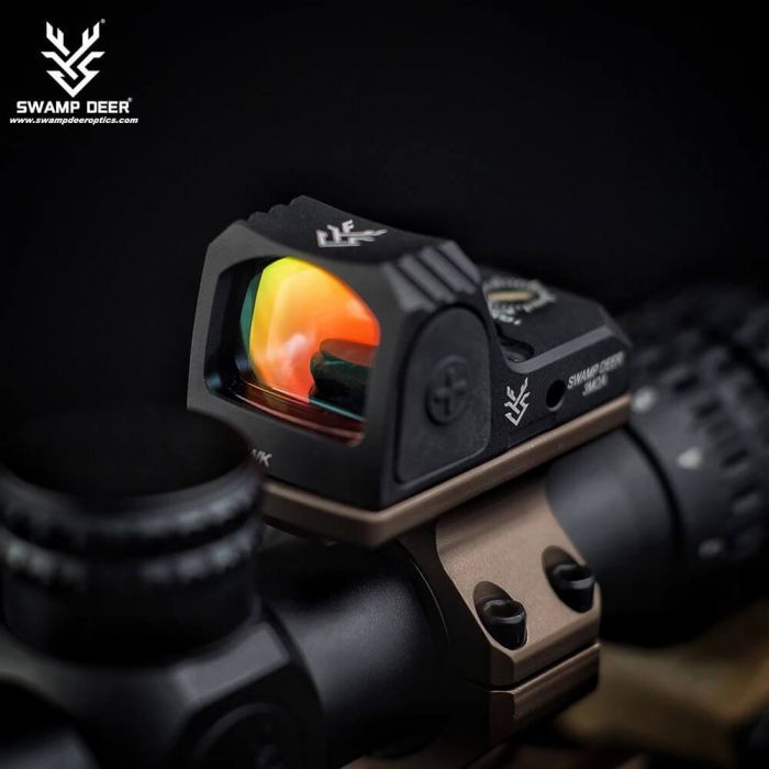 SWAMP DEER OPTICS 1×24 Mini Reflex ドットサイト（実銃対応...