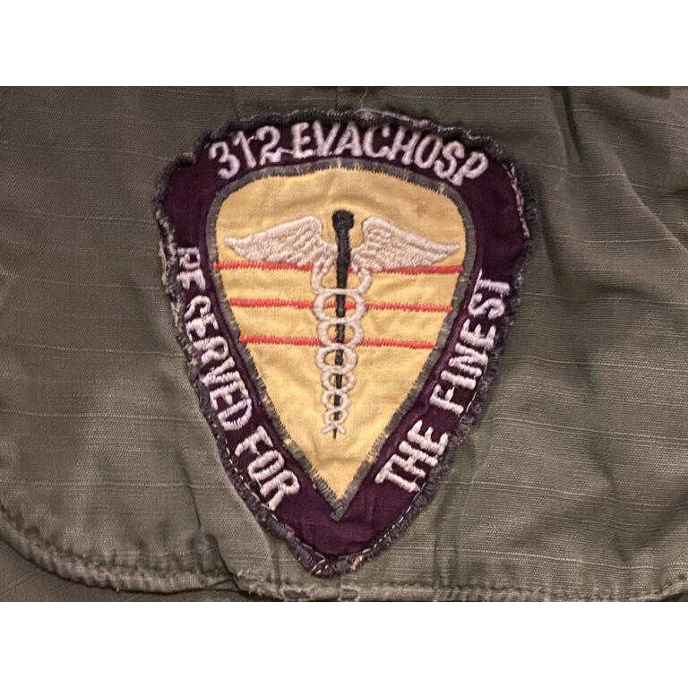 1968' U.S.Army TCU 4th Jungle Jacket Size:M-Reg...