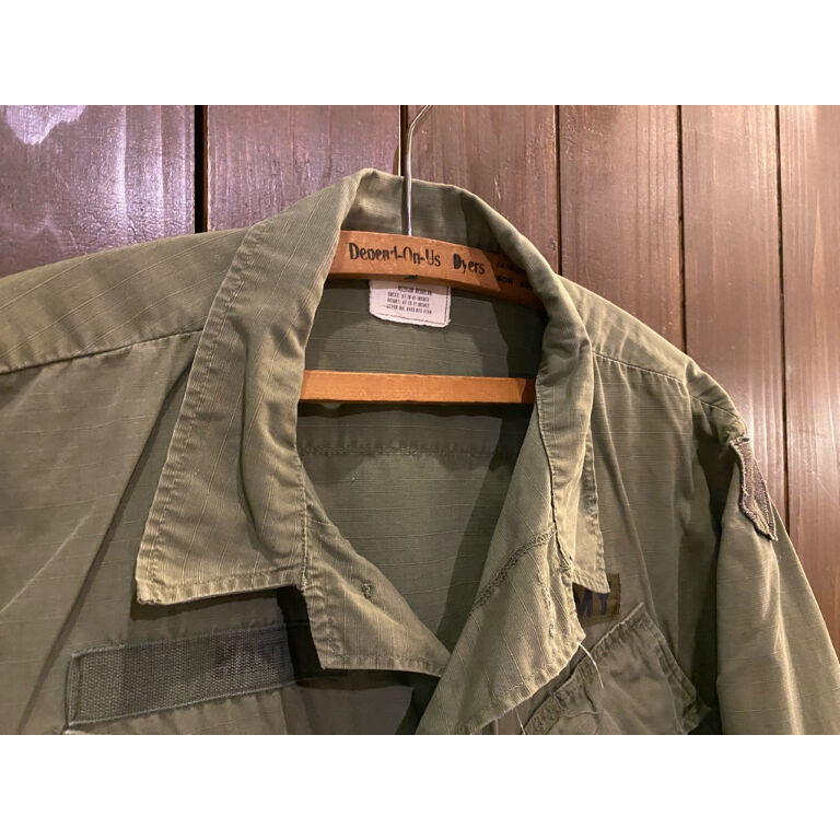 1968' U.S.Army TCU 4th Jungle Jacket Size:M-Reg...