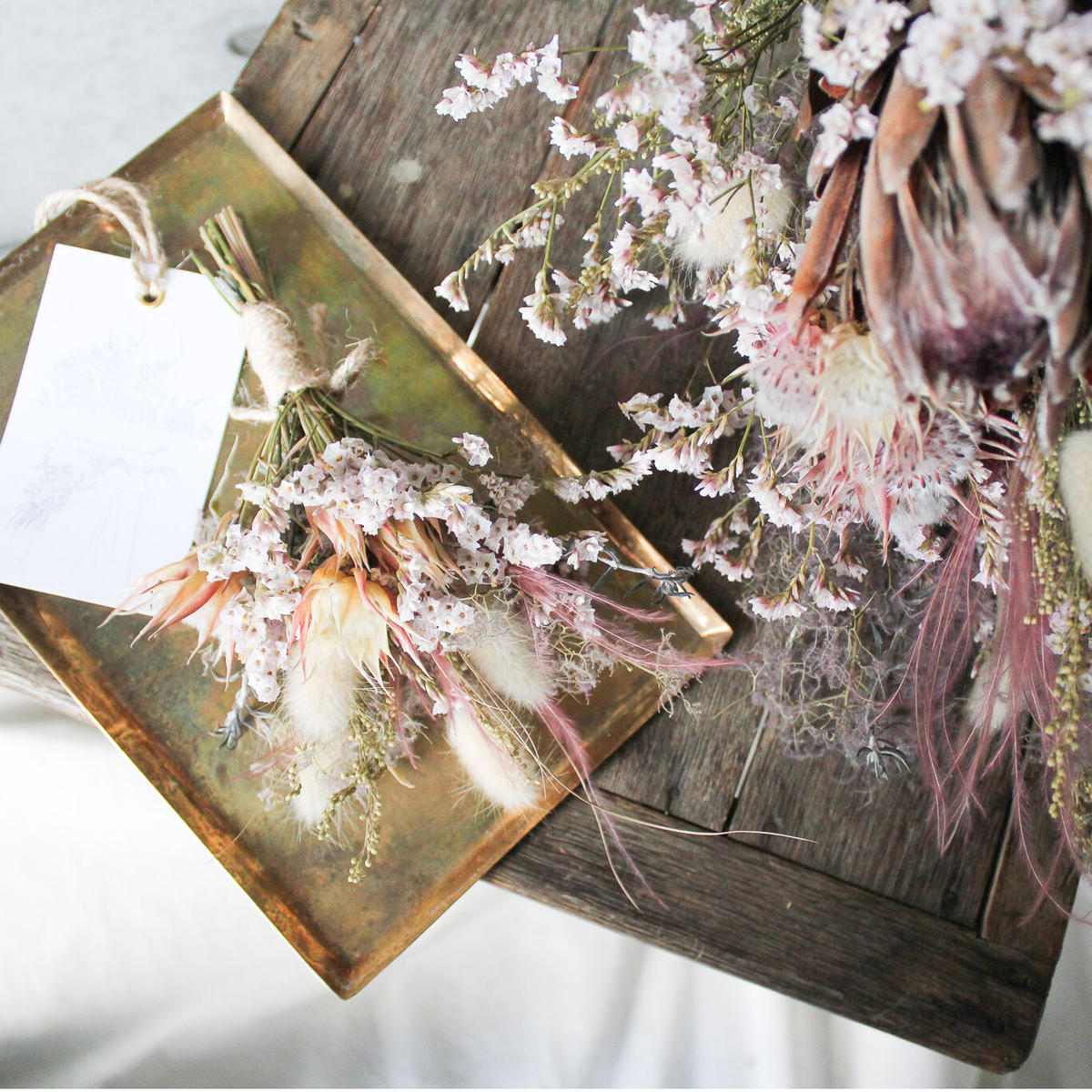 botanical bouquet pink set | komameri