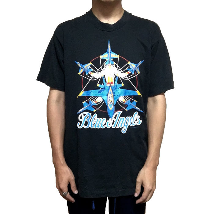 【USED】80'S US.NAVY BLUE ANGELS T-SHIRT | KONBINI