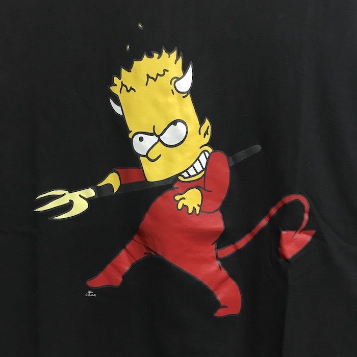 【USED】THE SIMPSONS "DEVIL BART" T-SHIRT | KONBINI