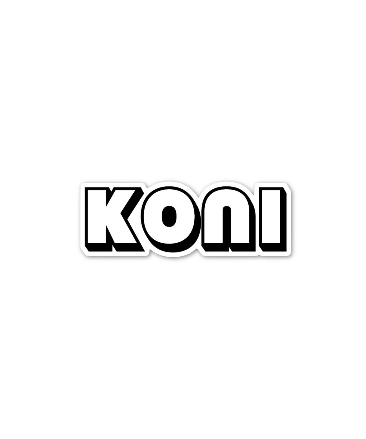 Koni Original Sticker -- オリジナルステッカー5枚入 | Koni