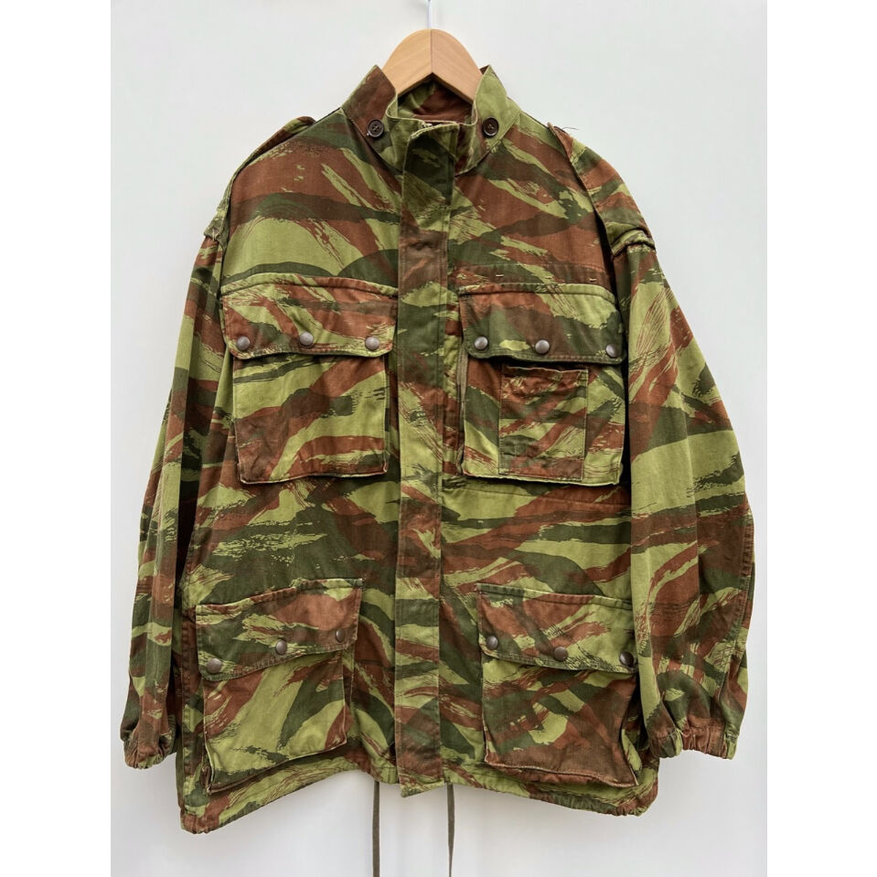 60s FRENCH MILITARY "LIZARD CAMO" PARATROOPER ...