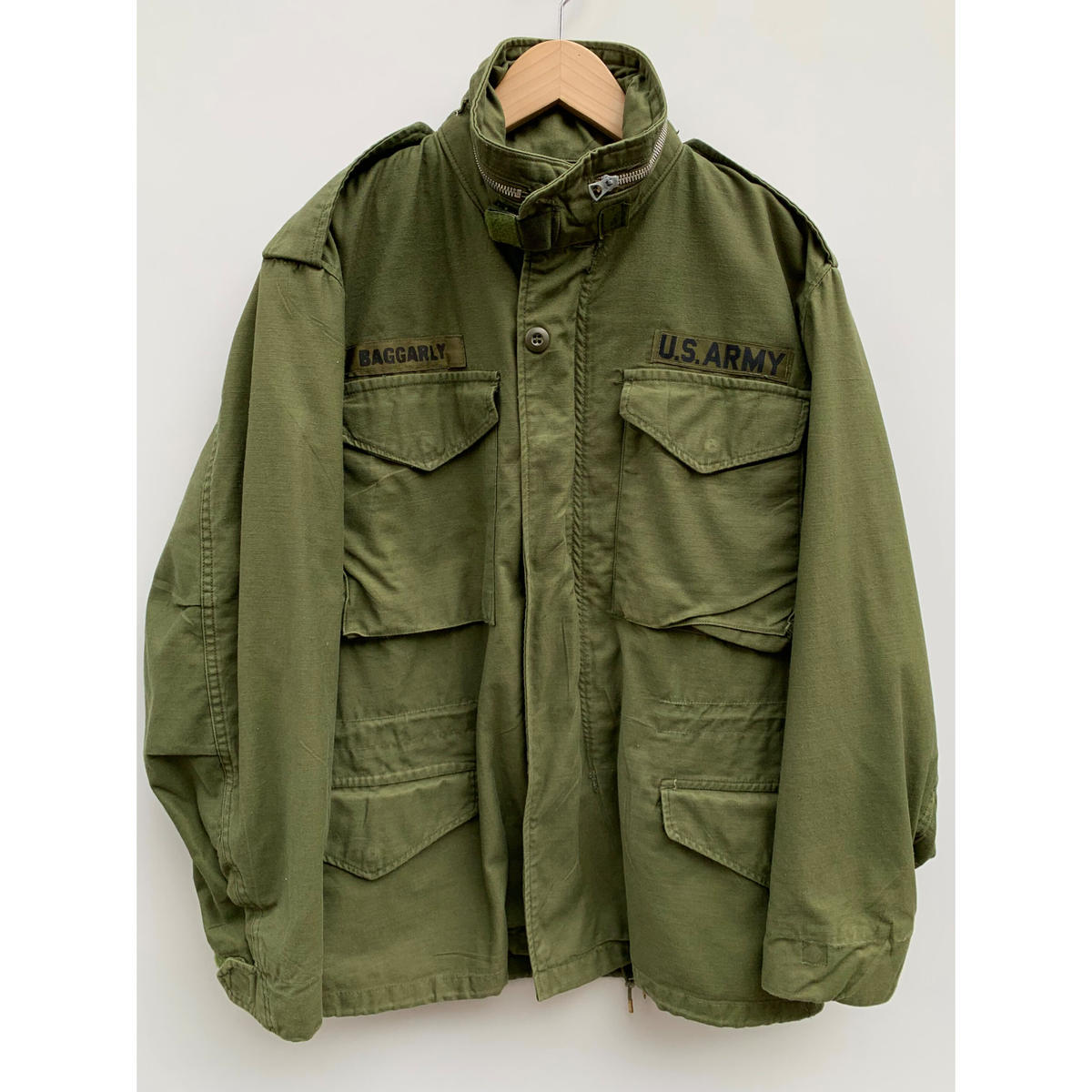 69s US ARMY M-65 "2nd" FIELD JACKET Size SMALL-...