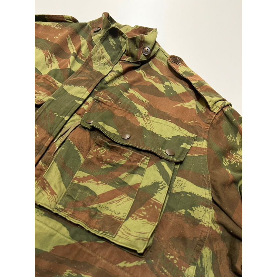 60s FRENCH MILITARY "LIZARD CAMO" PARATROOPER ...