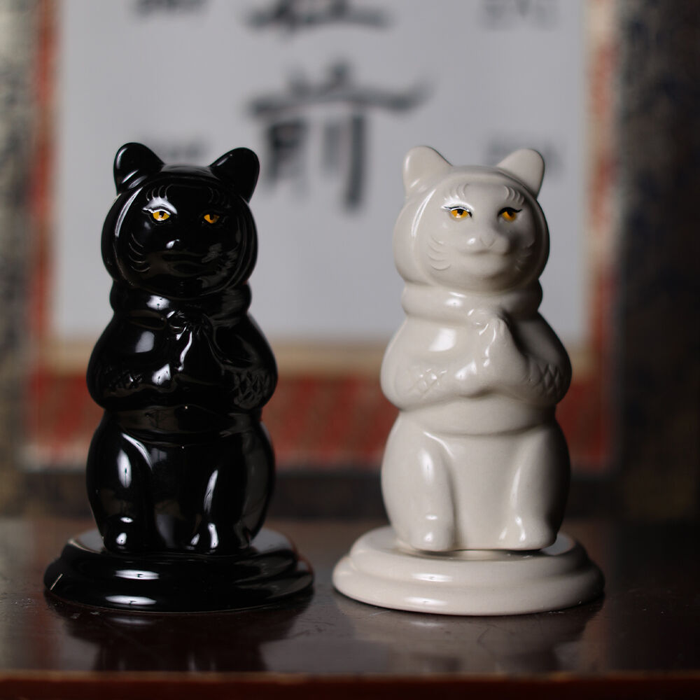 猫忍者香炉/NEKO NINJA INCENSE CHAMBER（WHITE） | 伊賀の京丸...