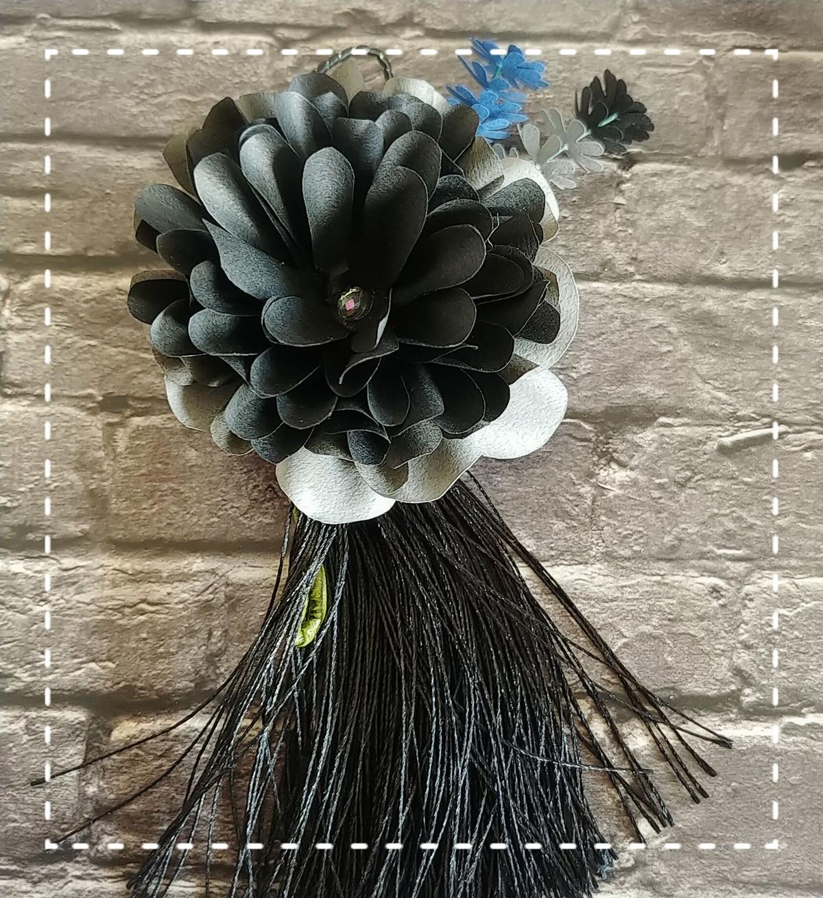 ペーパーフラワー ダリア 黒 | LapiRose-plus