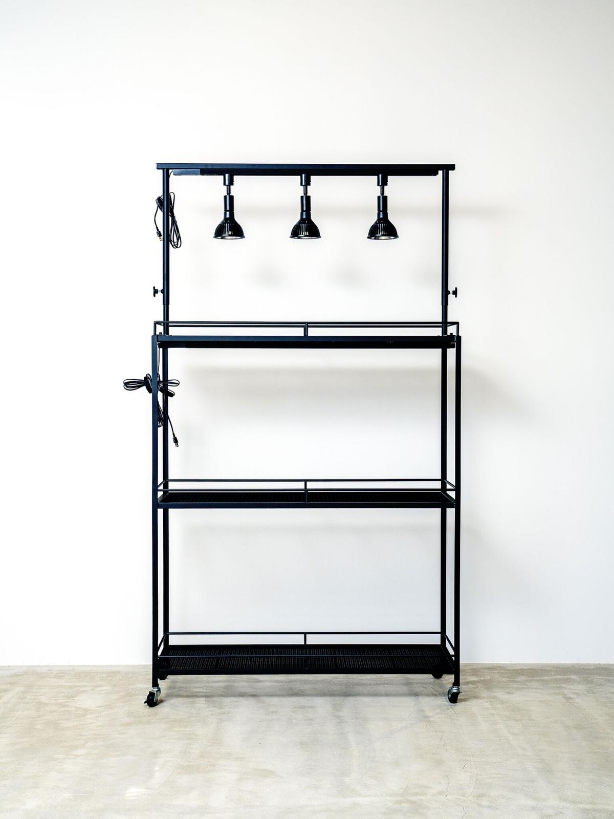 セミオーダー植物棚（ダクトレール付） | Lim iron craft