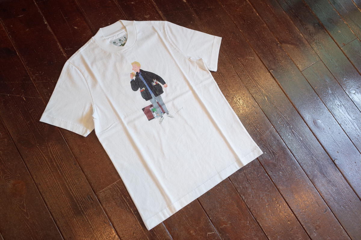BARBOUR × MR.SLOWBOY ARTIST TEE & WALK TEE | M...