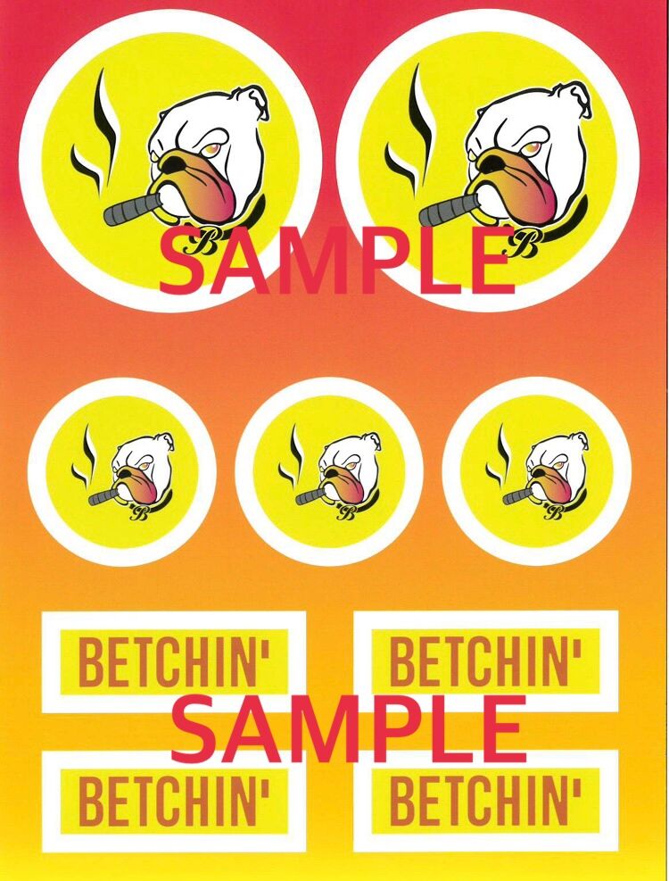 BETCHIN'ステッカー | m.c.A・T Official Store