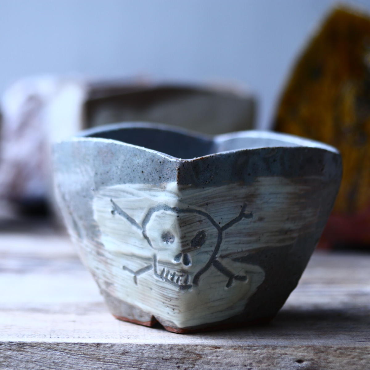 Andrew Gemrich 〝calavera″ / humanity pot ...