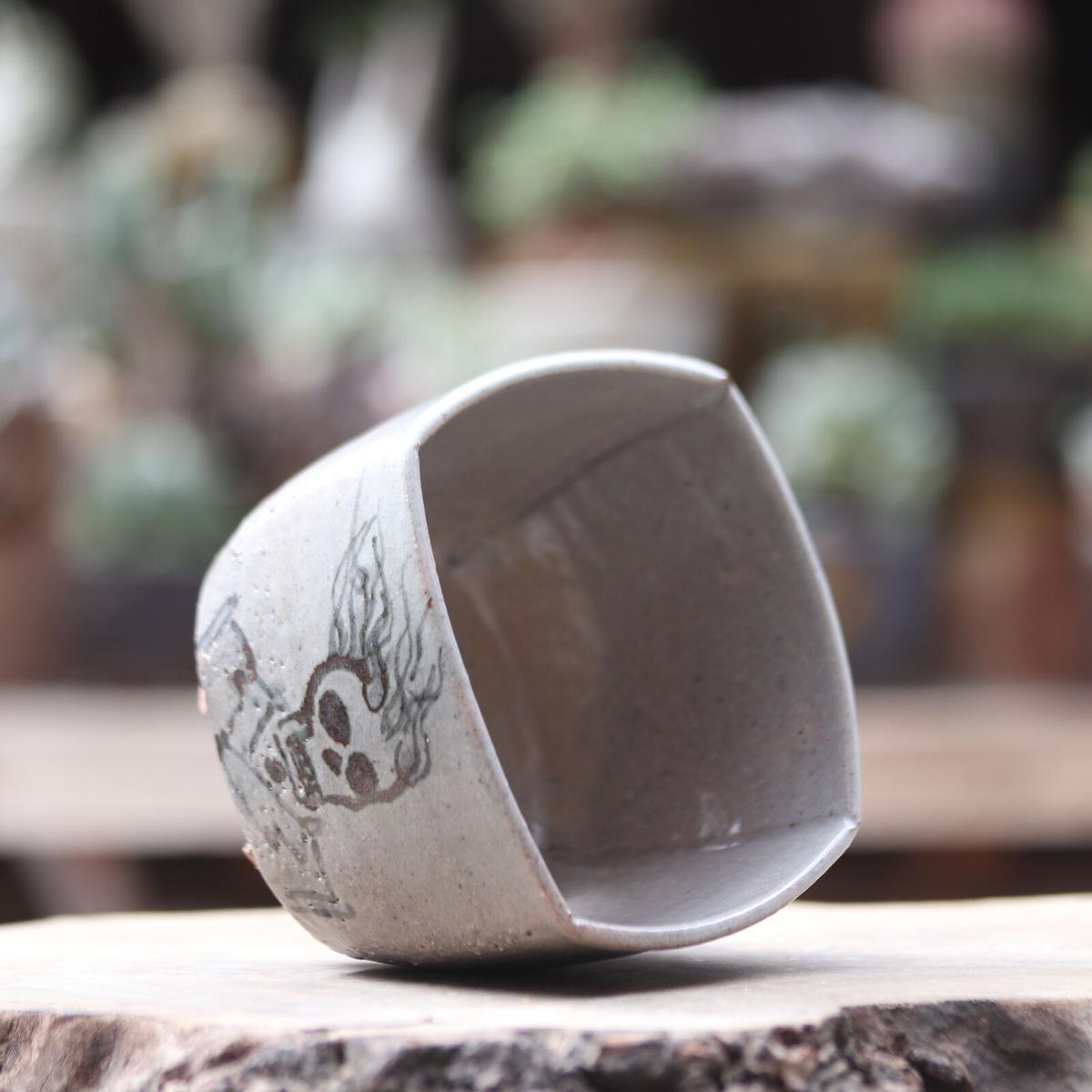 Andrew Gemrich〝calavera″／humanity pot no10024...