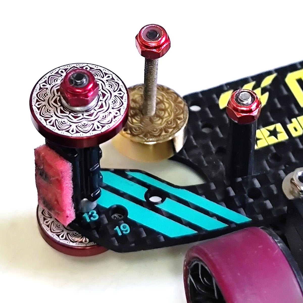 【曼荼羅柄】オールアルミベアリングローラー (13mm) | mindev(みんでぶ)