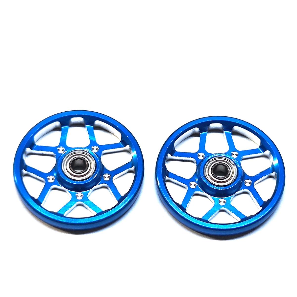 【W-STAR】CNC加工 19mm オールアルミベアリングローラー | mindev(みんでぶ)