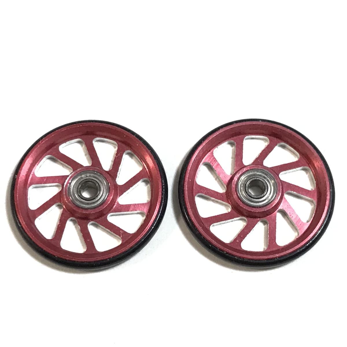 【スパイラル】CNC加工 オールアルミベアリングローラー (19mm) | mindev(みんでぶ)