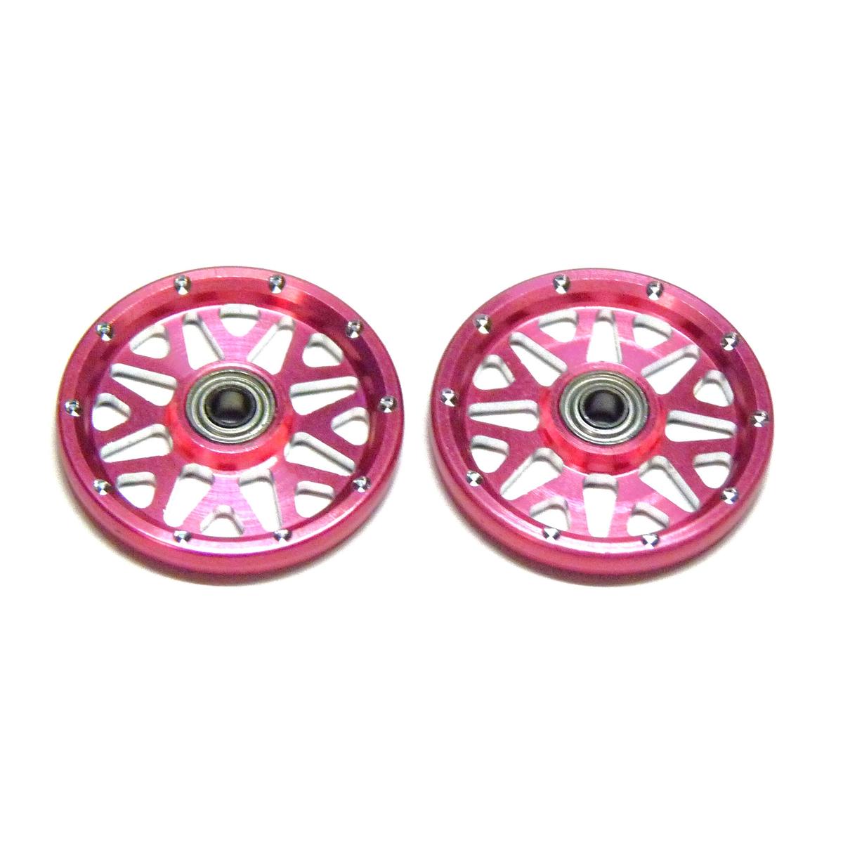 【Yスポーク】CNC加工 19mm オールアルミベアリングローラー | mindev(みんでぶ)