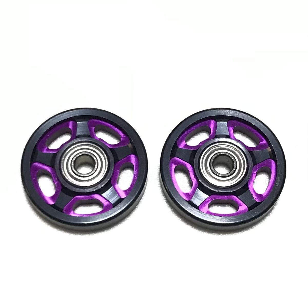 Wアルマイト オールアルミベアリングローラー (13mm) | mindev(みんでぶ)