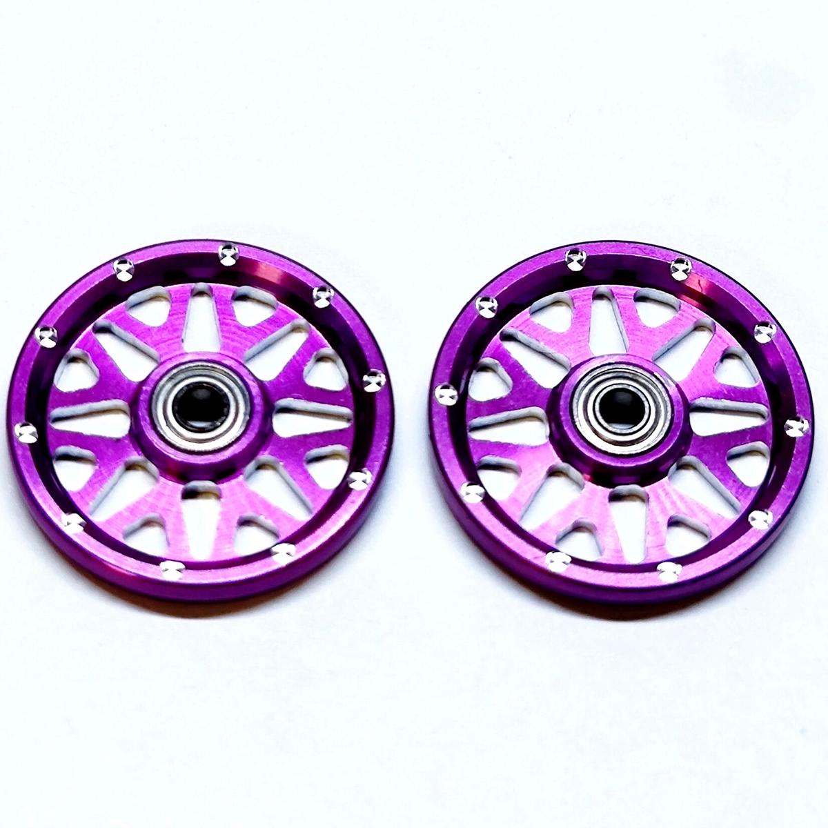 【Yスポーク】CNC加工 19mm オールアルミベアリングローラー | mindev(みんでぶ)