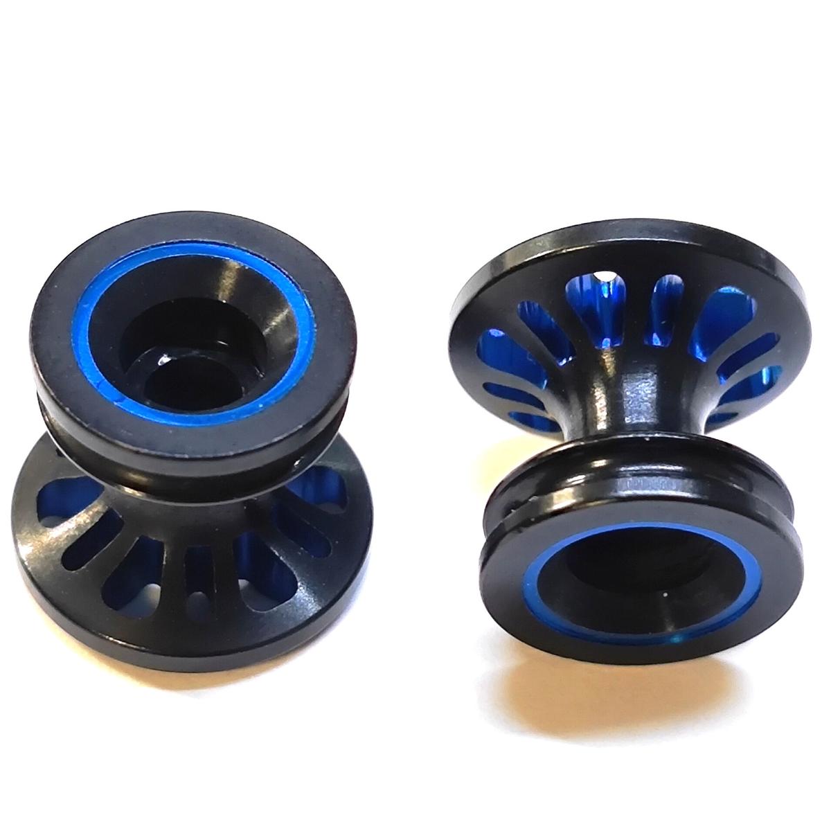 Wアルマイト ゴムリング付 2段アルミローラーセット(13-12mm) | mindev(みんでぶ)