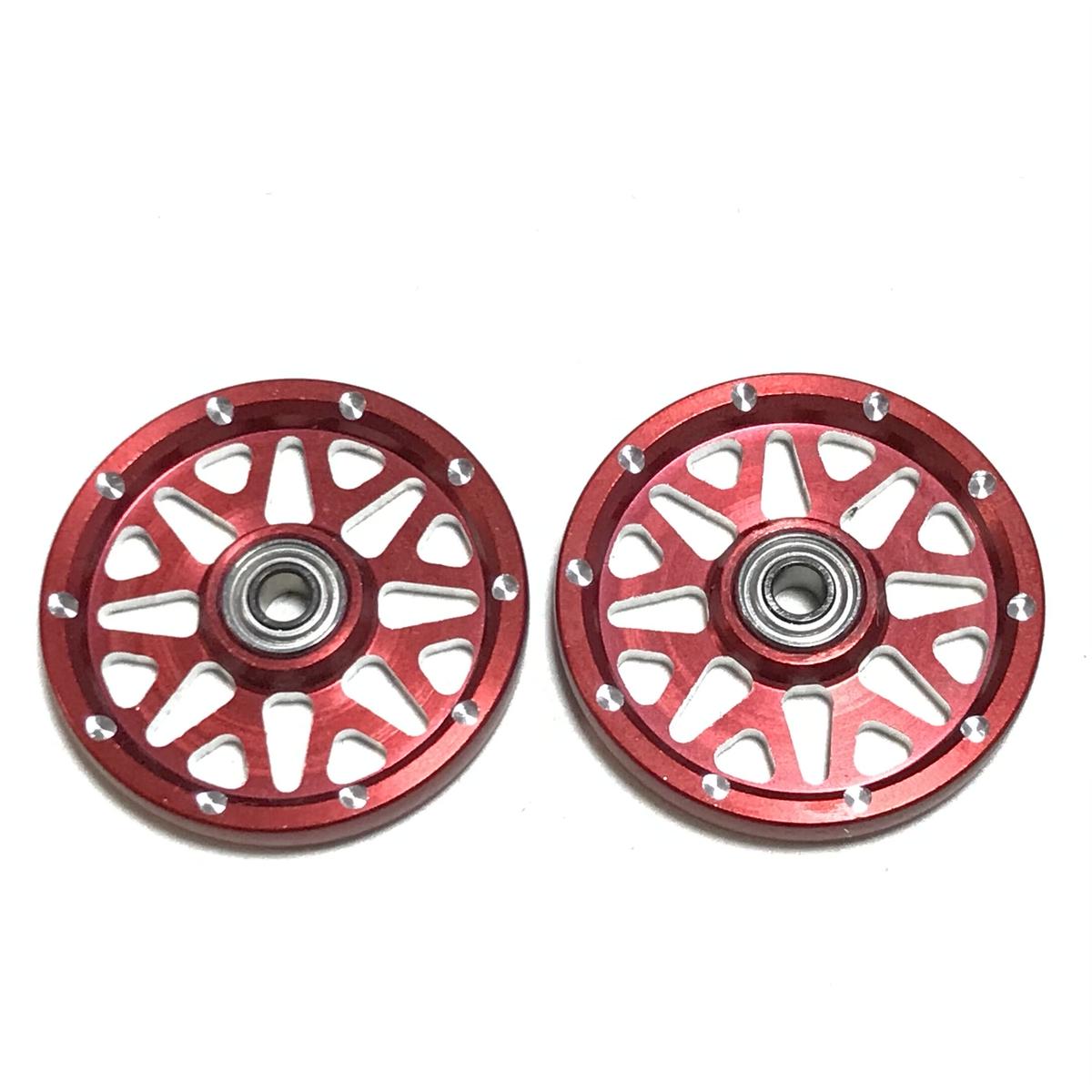 【Yスポーク】CNC加工 オールアルミベアリングローラー (19mm) | mindev(みんでぶ)