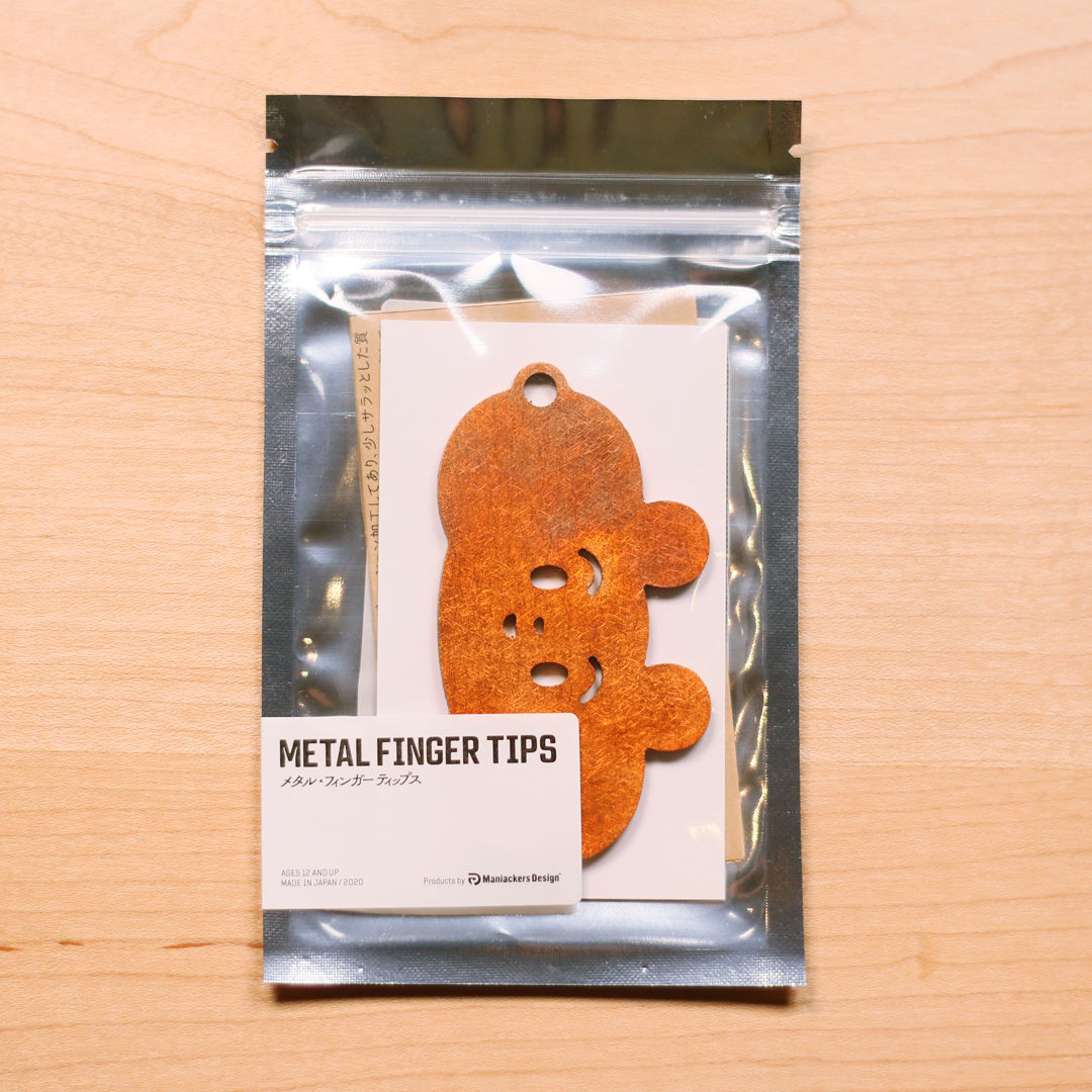 METAL FINGER TIPS [おたふくま ぽくぽく]（銅） | Maniackers ...