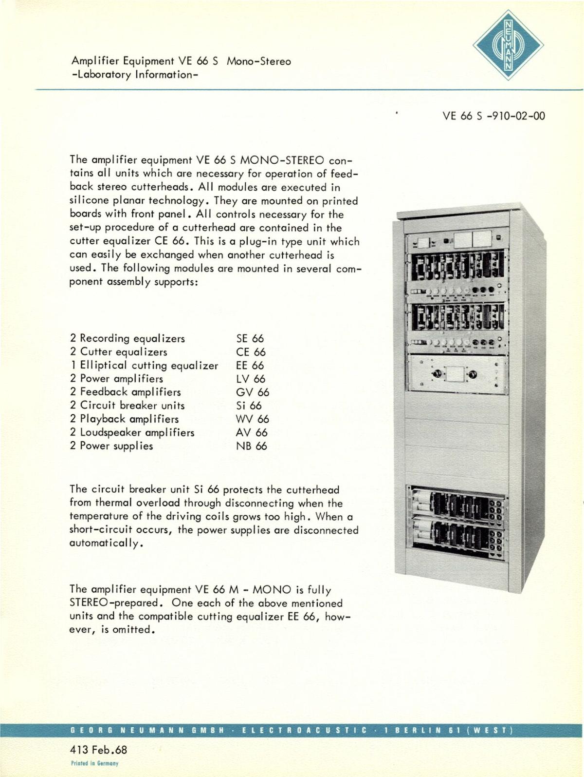 Neumann Vintage Catalogue 01 | module