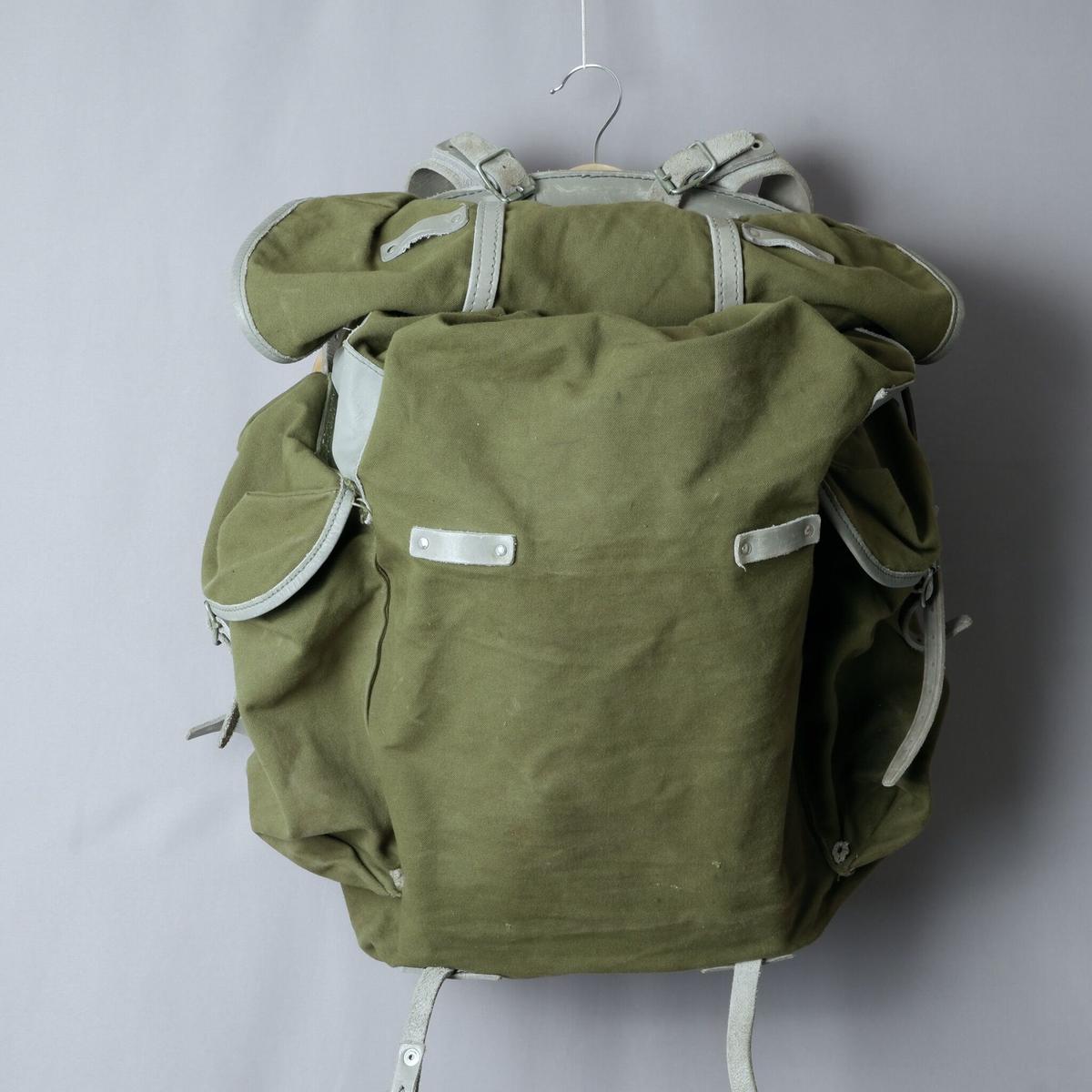 Norwegian army backpack olive drab 1973 dead st...