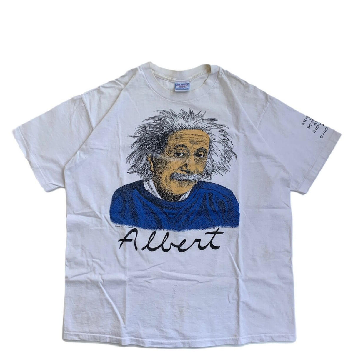 VINTAGE " ALBERT EINSTEIN " S/S TEE | A-1 CLOTHING