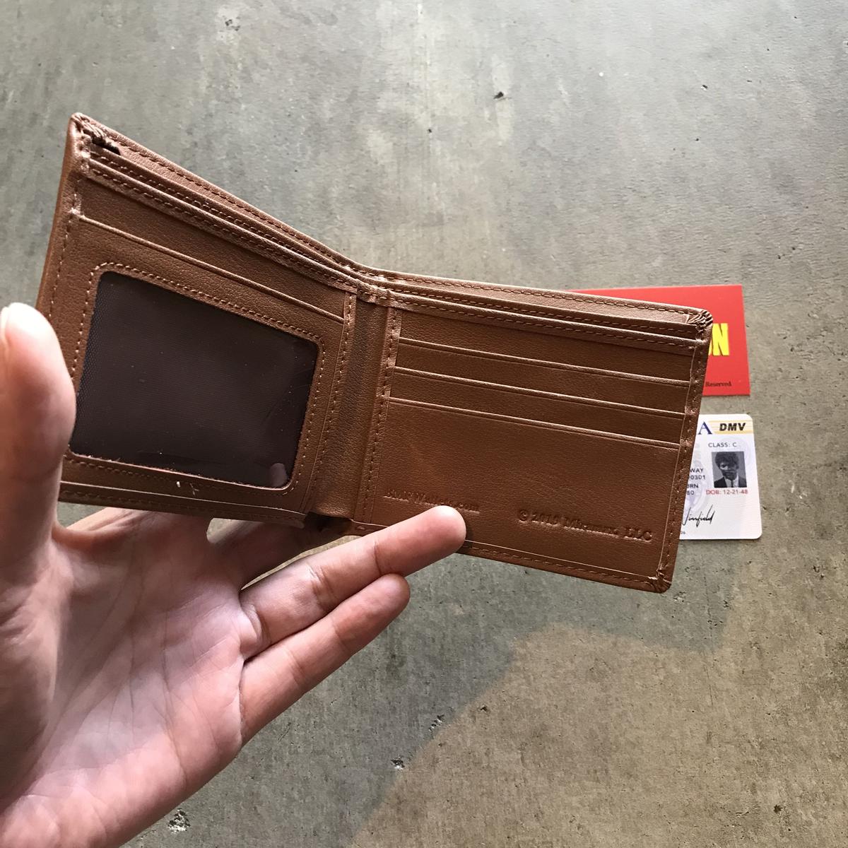 PULP FICTION - BAD MOTHER FUCKER WALLET (ブラウン)