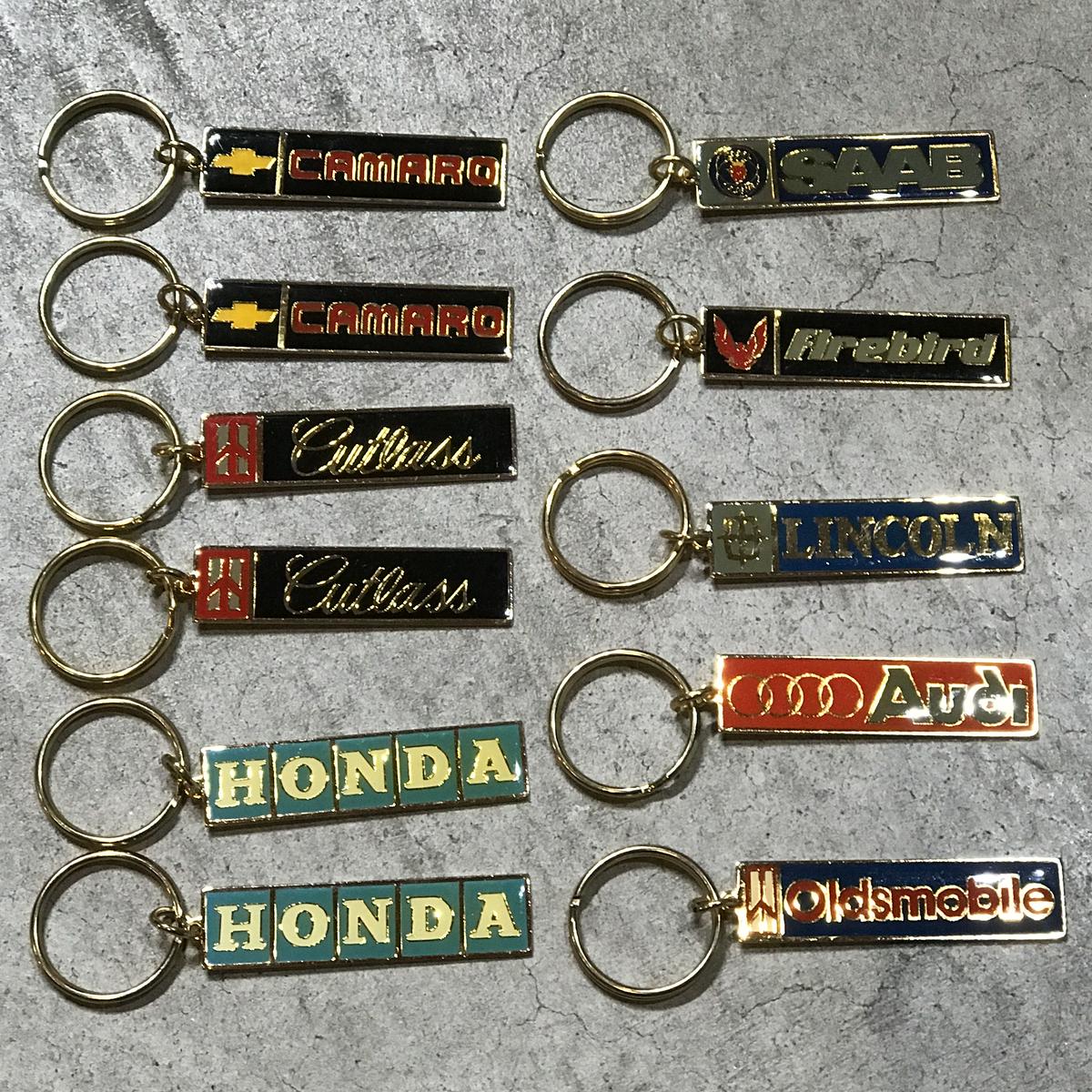 1970s Hot Rod Metal Key Chains | east village O...