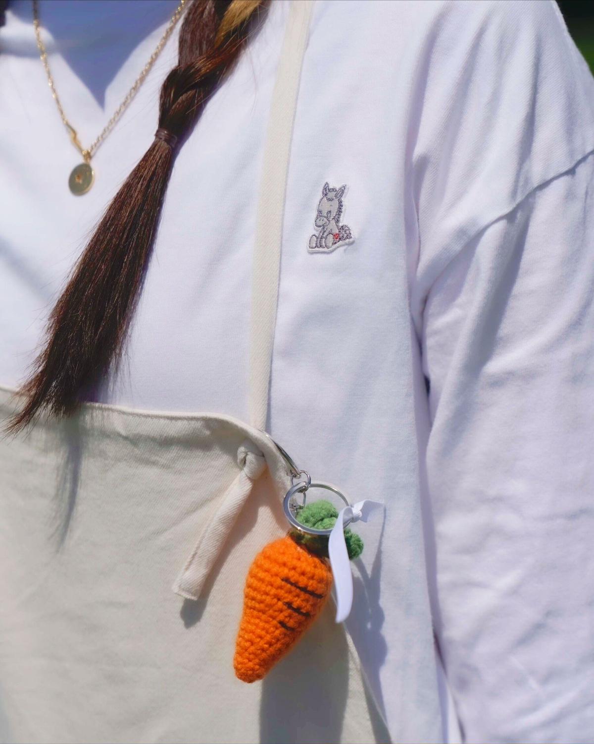 CARROT KEY CHAIN | NASU FARM VILLAGE ONLINE STORE