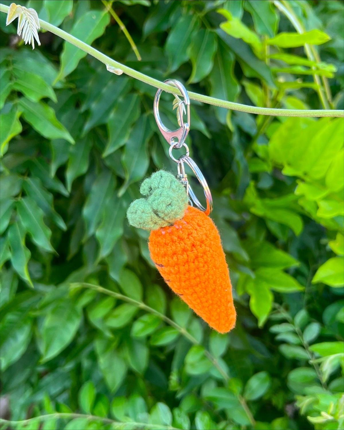 CARROT KEY CHAIN | NASU FARM VILLAGE ONLINE STORE
