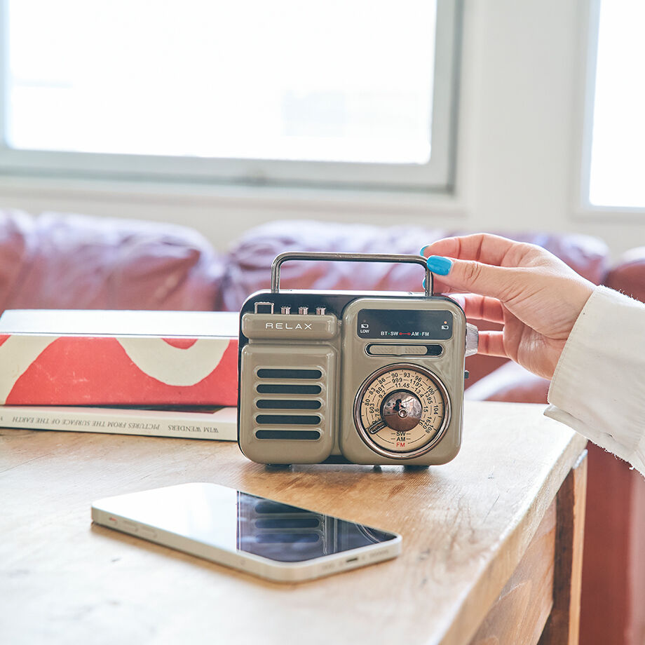 RELAX Multi Retro Radio レトロ 中身 最新！おしゃれ スピーカーラジオ...