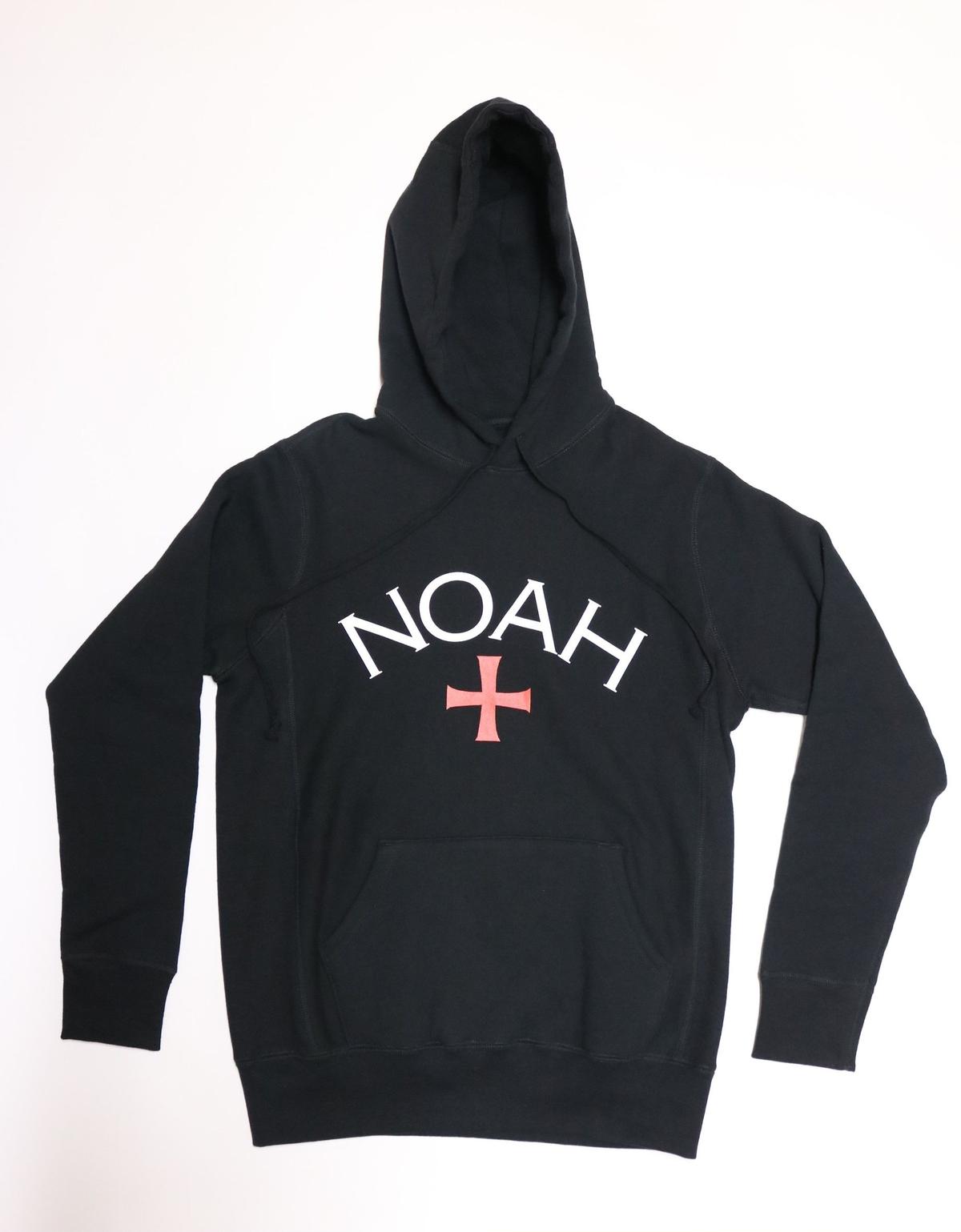 NOAH HOODED SWEAT BLACK | NEO TRIBE