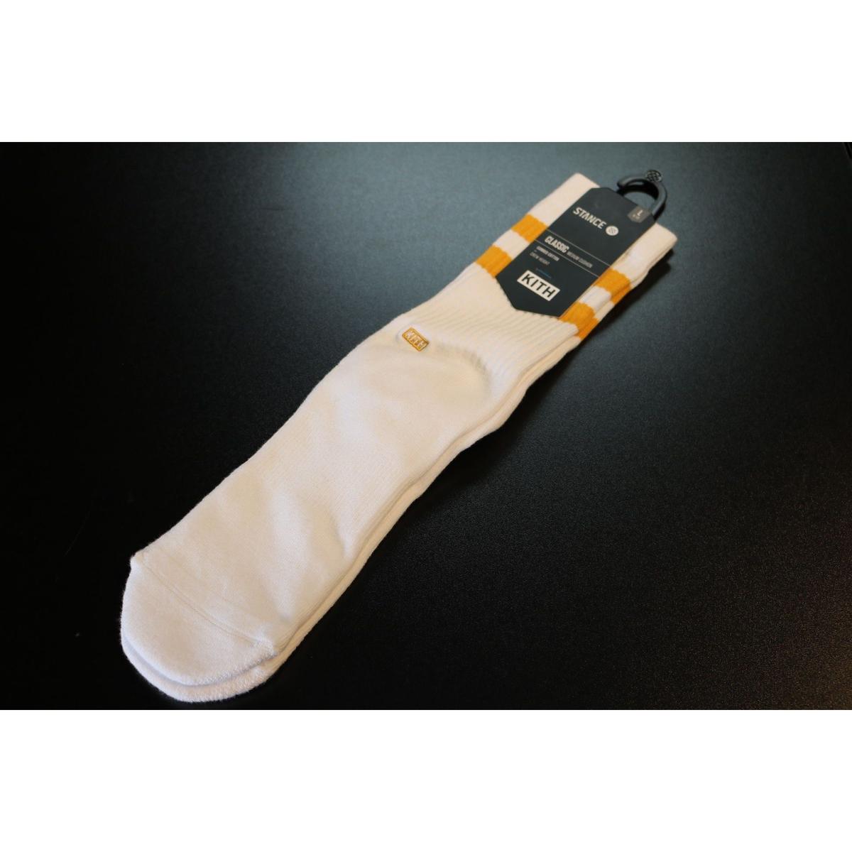 KITH Summer 18 x STANCE Socks Crew Height Gold ...