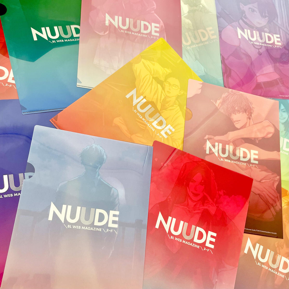 NUUDE2周年記念カフェ『Neon Dream Boy SUMMER』💗🍧グラデーションA4...