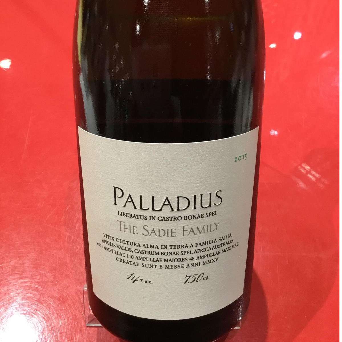 Palladius 2015/Sadie・Family・Wines パラディウス2015/サデ...