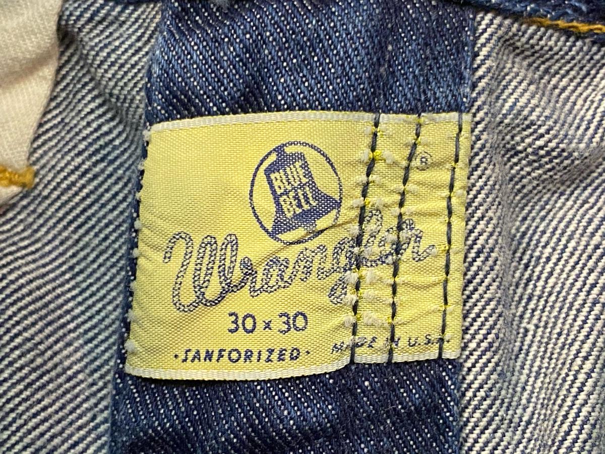 1960s "BLUE BELL Wrangler 11MWZ" Vintage Denim ...