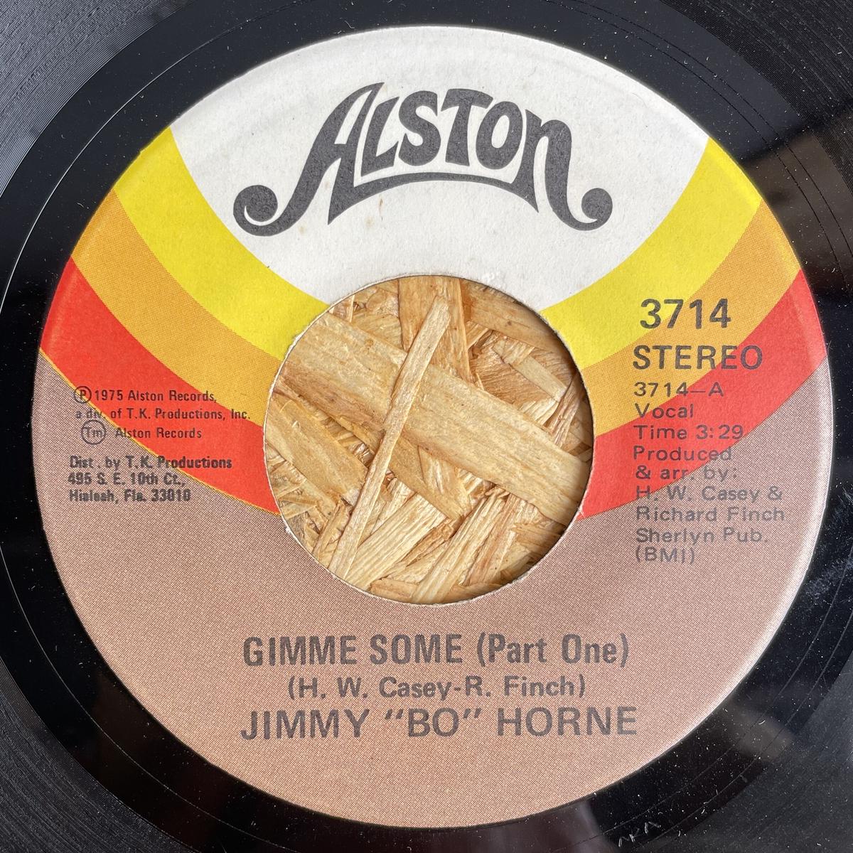 JIMMY "BO" HORNE / Gimme Some | Oscillators Mer...