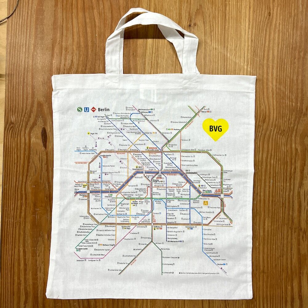ベルリン市交通局(BVG)エコバッグ | osoblanco online shop
