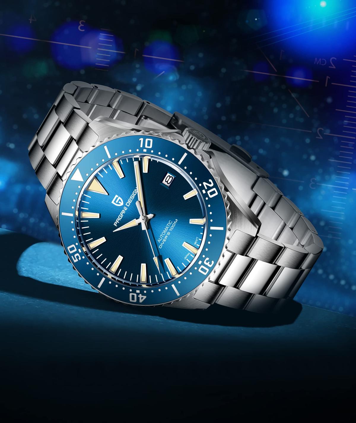 パガーニデザイン メンズ 自動巻き腕時計 PAGANI DESIGN PD-1672 | P...