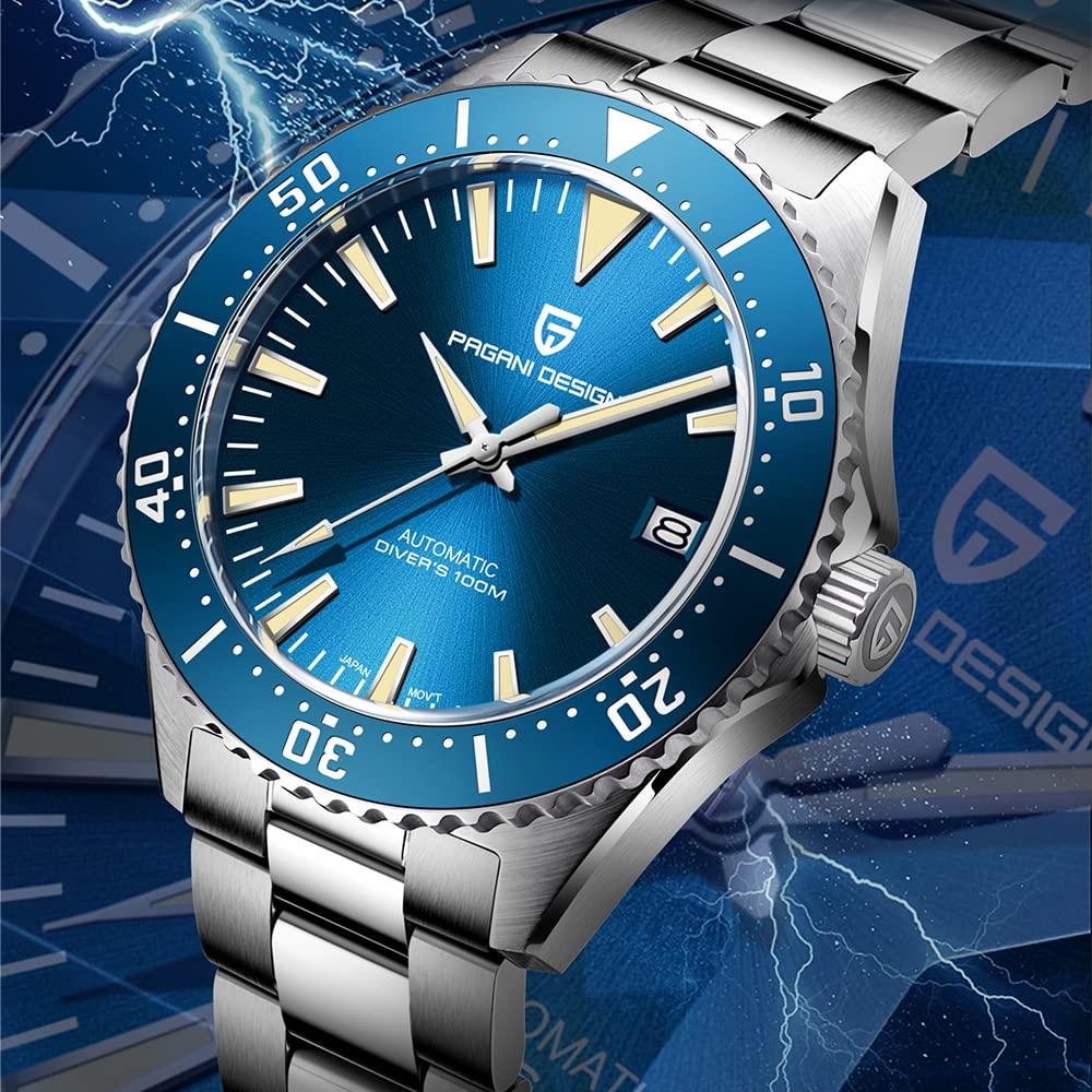 パガーニデザイン メンズ 自動巻き腕時計 PAGANI DESIGN PD-1672 | P...