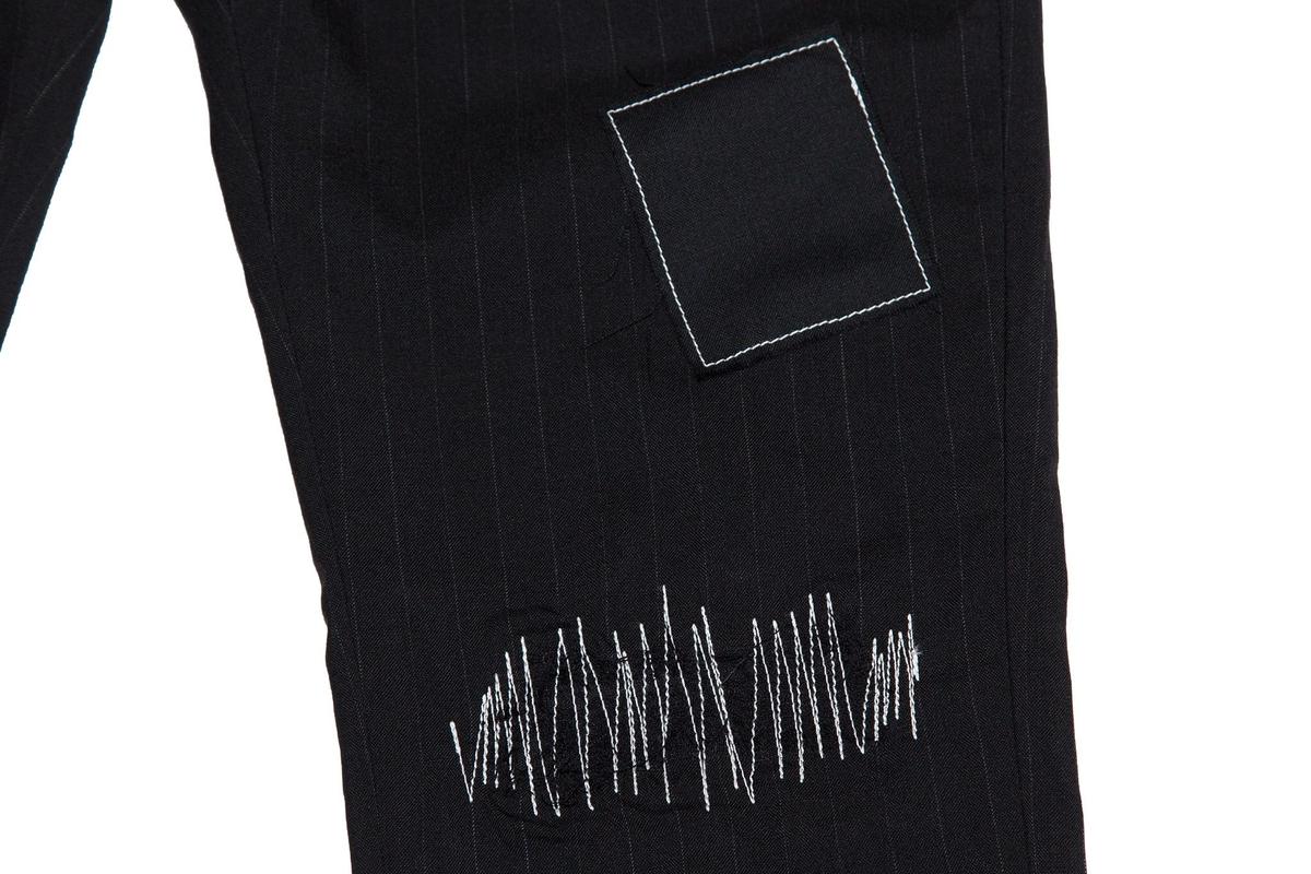 DAMAGE WOOL TROUSERS 'STRAUSS | el conductorH O...